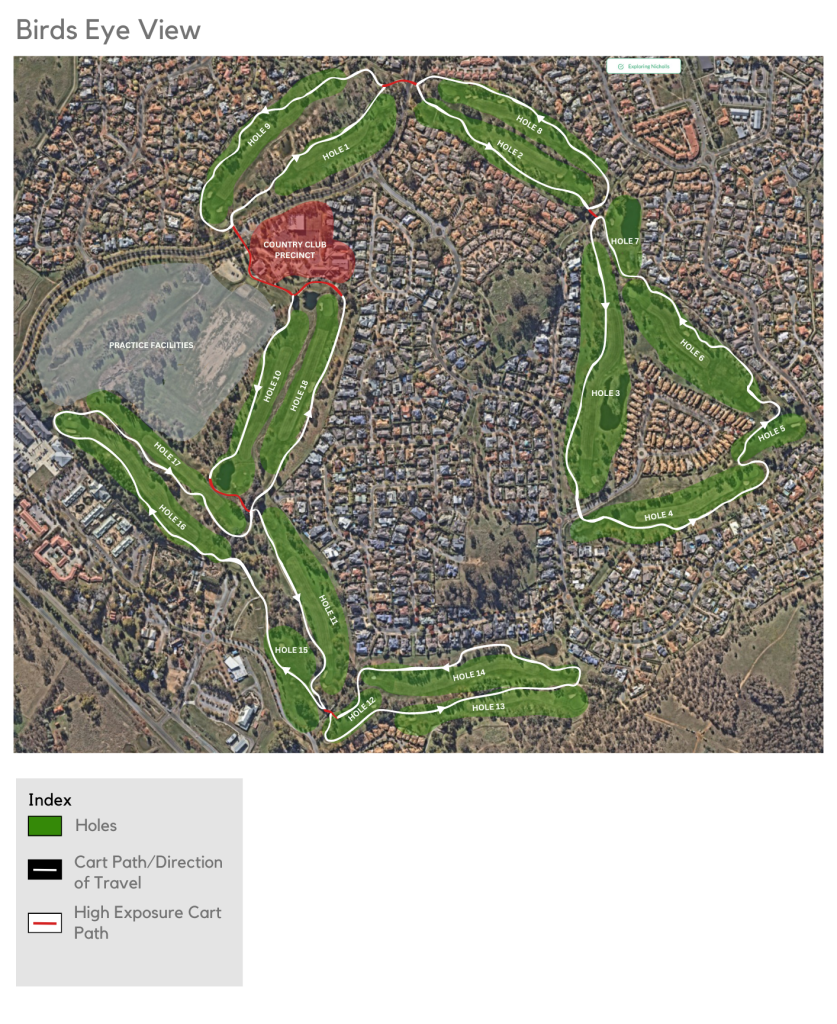 Course Map – Gold Creek Country Club